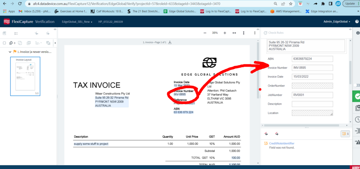 Edge Invoice Automation - Edge Global Solutions